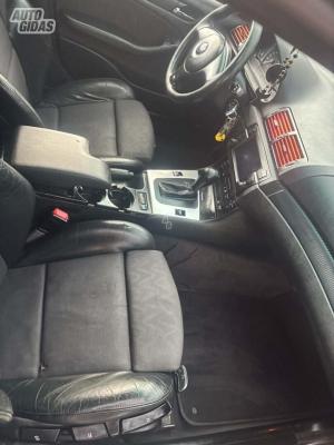 Black BMW 320 2002 in Kaunas, with an engine capacity of 2.00 L and mileage of 351 thousand km for 2200 €, photo 7 on AUTOMOTO.COM.LV