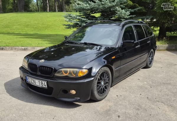 Black BMW 320 2002 in Kaunas, with an engine capacity of 2.00 L and mileage of 477 thousand km for 800 €, photo 1 on AUTOMOTO.COM.LV