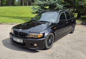 Black BMW 320 2002 in Kaunas, with an engine capacity of 2.00 L and mileage of 477 thousand km for 800 €, photo  on AUTOMOTO.COM.LV