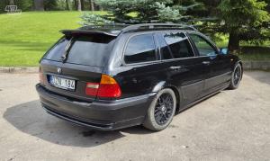 Black BMW 320 2002 in Kaunas, with an engine capacity of 2.00 L and mileage of 477 thousand km for 800 €, photo 3 on AUTOMOTO.COM.LV