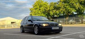 Melns BMW 320 2002 Kauņa, ar dzinēja tilpumu 2.00 L un nobraukumu 361 tūkst. km par 1850 €, foto  vietnē AUTOMOTO.COM.LV