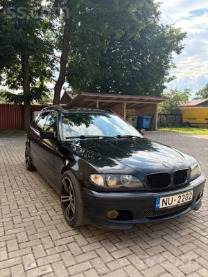 Black BMW 320 2002 in Jekabpils, with an engine capacity of 2.00 L and mileage of 354 thousand km for 3500 €, photo  on AUTOMOTO.COM.LV