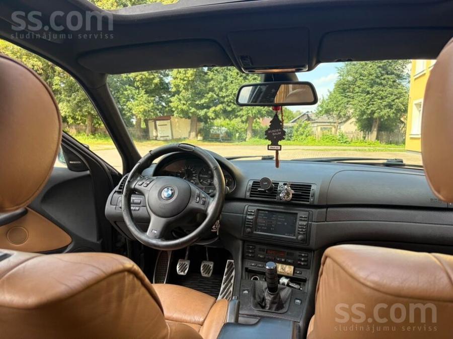 Black BMW 320 2002 in Jekabpils, with an engine capacity of 2.00 L and mileage of 354 thousand km for 3500 €, photo 4 on AUTOMOTO.COM.LV