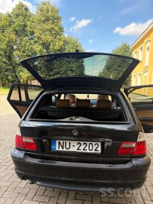 Black BMW 320 2002 in Jekabpils, with an engine capacity of 2.00 L and mileage of 354 thousand km for 3500 €, photo 9 on AUTOMOTO.COM.LV