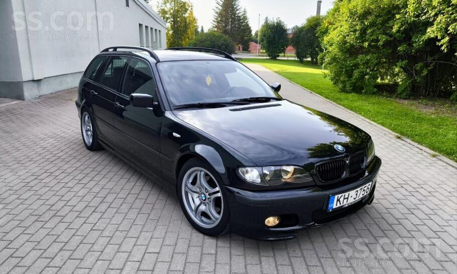 Melns BMW 320 2002 Dobele, ar dzinēja tilpumu 2.00 L un nobraukumu 416 tūkst. km par 2800 €, foto 1 vietnē AUTOMOTO.COM.LV