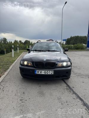 Черный БМВ 320 2002 в Елгава, объемом двигателя 2.00 л и пробегом 406 тыс. км за 1750 €, фото  на AUTOMOTO.COM.LV