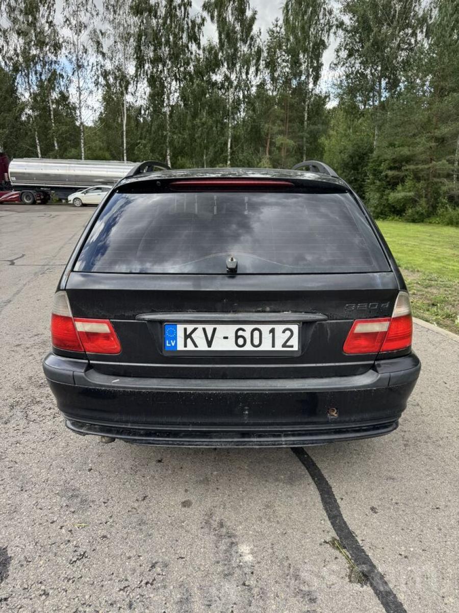 Черный БМВ 320 2002 в Елгава, объемом двигателя 2.00 л и пробегом 406 тыс. км за 1750 €, фото 7 на AUTOMOTO.COM.LV