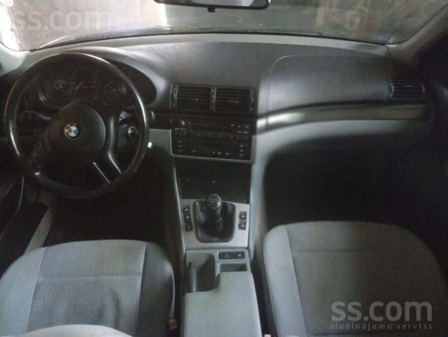 Melns BMW 320 2002 Liepāja, ar dzinēja tilpumu 2.00 L un nobraukumu 308 tūkst. km par 2200 €, foto 3 vietnē AUTOMOTO.COM.LV