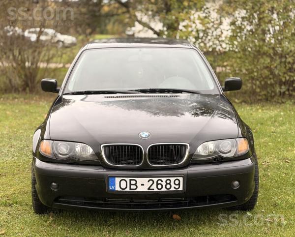 Black BMW 320 2002 in Madona, with an engine capacity of 2.00 L and mileage of 331 thousand km for 2250 €, photo 4 on AUTOMOTO.COM.LV