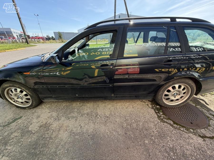 Melns BMW 320 2002 Kauņa, ar dzinēja tilpumu 2.00 L un nobraukumu 321 tūkst. km par 1300 €, foto 4 vietnē AUTOMOTO.COM.LV