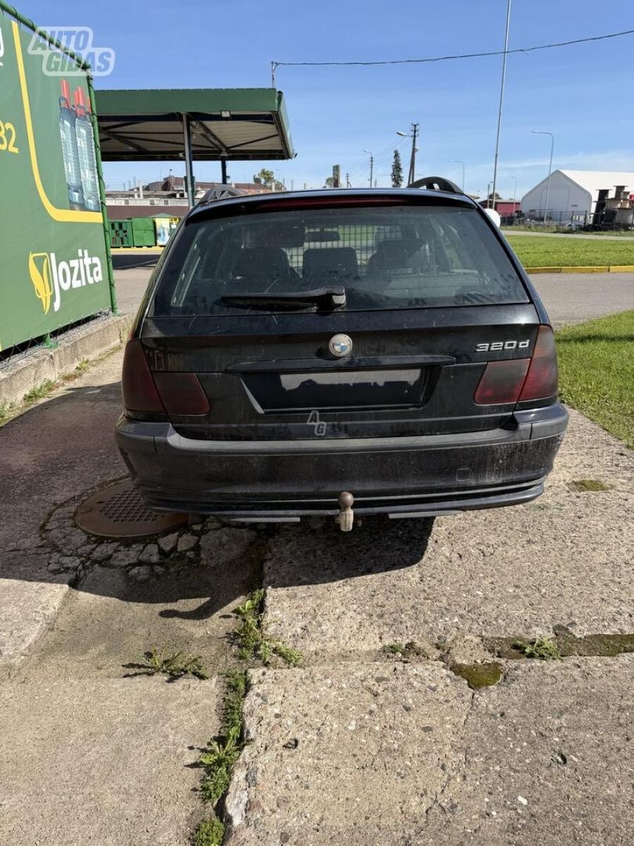 Melns BMW 320 2002 Kauņa, ar dzinēja tilpumu 2.00 L un nobraukumu 321 tūkst. km par 1300 €, foto 6 vietnē AUTOMOTO.COM.LV