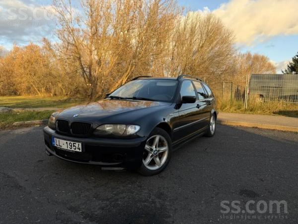 Melns BMW 320 2003 Rīga, ar dzinēja tilpumu 2.00 L un nobraukumu 413 tūkst. km par 2100 €, foto 1 vietnē AUTOMOTO.COM.LV