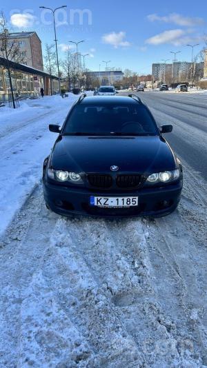 Black BMW 320 2003 in Jelgava, with an engine capacity of 2.00 L and mileage of 320 thousand km for 2600 €, photo  on AUTOMOTO.COM.LV