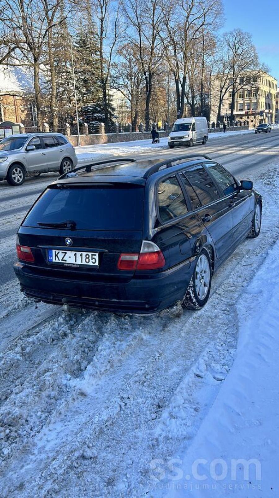 Melns BMW 320 2003 Jelgava, ar dzinēja tilpumu 2.00 L un nobraukumu 320 tūkst. km par 2600 €, foto 3 vietnē AUTOMOTO.COM.LV