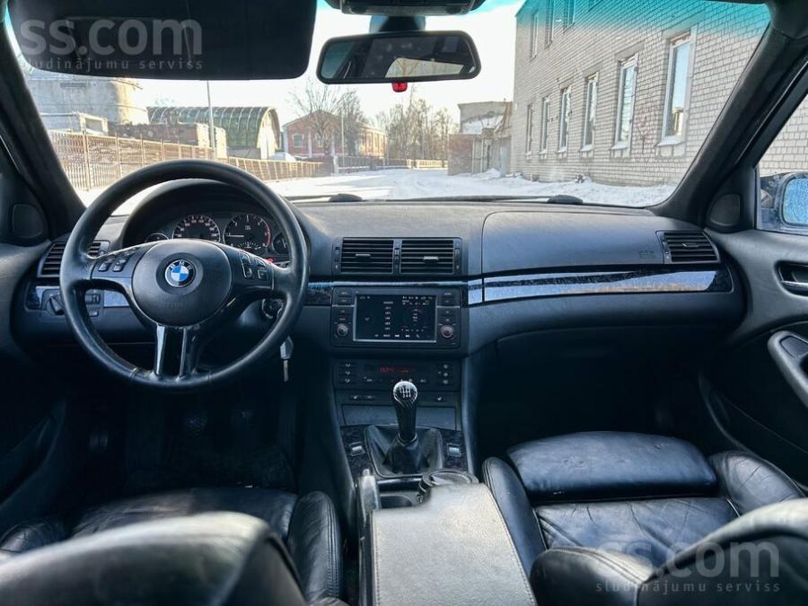 Melns BMW 320 2003 Jelgava, ar dzinēja tilpumu 2.00 L un nobraukumu 320 tūkst. km par 2600 €, foto 8 vietnē AUTOMOTO.COM.LV