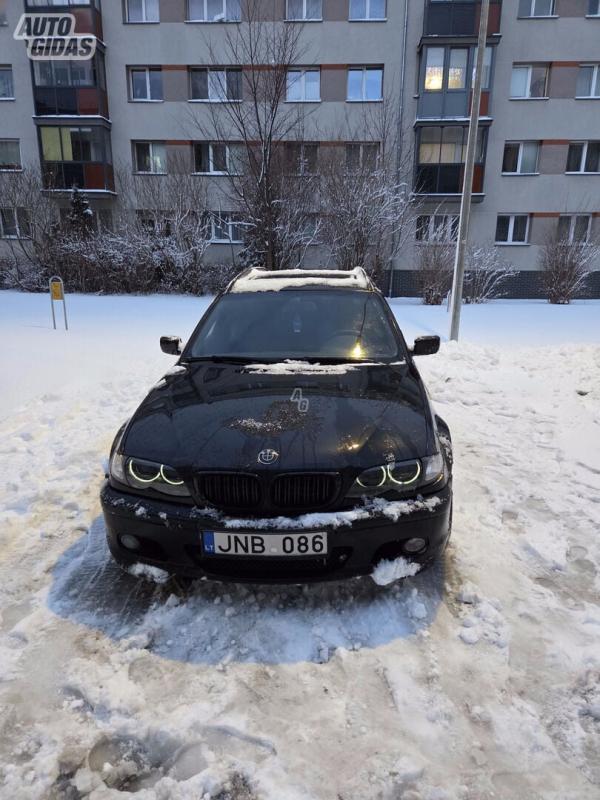 Black BMW 320 2003 in Klaipeda, with an engine capacity of 2.00 L and mileage of 332 thousand km for 2400 €, photo 2 on AUTOMOTO.COM.LV
