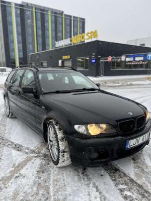 Melns BMW 320 2003 Viļņa, ar dzinēja tilpumu 2.00 L un nobraukumu 318 tūkst. km par 1499 €, foto 2 vietnē AUTOMOTO.COM.LV
