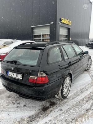 Melns BMW 320 2003 Viļņa, ar dzinēja tilpumu 2.00 L un nobraukumu 318 tūkst. km par 1499 €, foto 3 vietnē AUTOMOTO.COM.LV