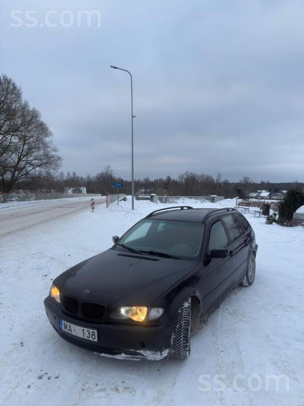 Melns BMW 320 2003 Madona, ar dzinēja tilpumu 2.00 L un nobraukumu 400 tūkst. km par 1100 €, foto 1 vietnē AUTOMOTO.COM.LV