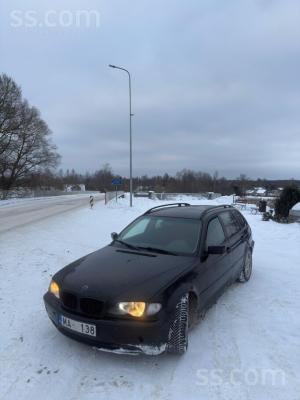 Melns BMW 320 2003 Madona, ar dzinēja tilpumu 2.00 L un nobraukumu 400 tūkst. km par 1100 €, foto  vietnē AUTOMOTO.COM.LV