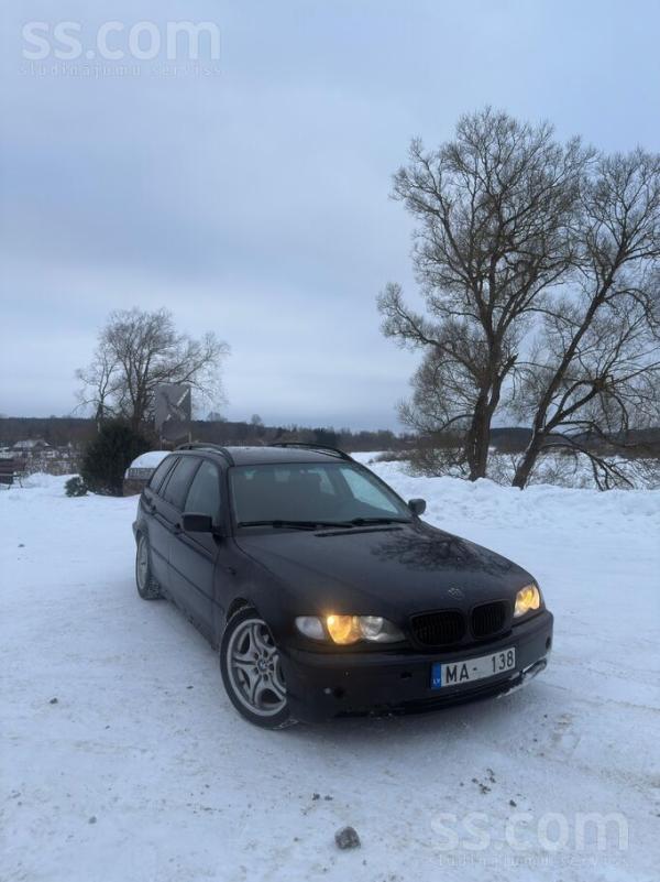 Melns BMW 320 2003 Madona, ar dzinēja tilpumu 2.00 L un nobraukumu 400 tūkst. km par 1100 €, foto 2 vietnē AUTOMOTO.COM.LV