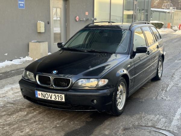 Melns BMW 320 2003 Viļņa, ar dzinēja tilpumu 2.00 L un nobraukumu 399 tūkst. km par 1150 €, foto 1 vietnē AUTOMOTO.COM.LV
