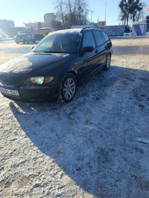 Black BMW 320 2003 in Kaunas, with an engine capacity of 2.00 L and mileage of 350 thousand km for 1300 €, photo  on AUTOMOTO.COM.LV