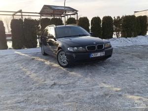 Black BMW 320 2003 in Alytus, with an engine capacity of 2.00 L and mileage of 278 thousand km for 1630 €, photo 3 on AUTOMOTO.COM.LV