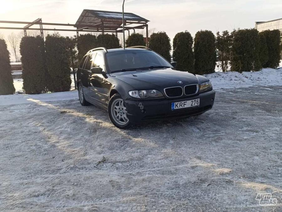 Black BMW 320 2003 in Alytus, with an engine capacity of 2.00 L and mileage of 278 thousand km for 1630 €, photo 3 on AUTOMOTO.COM.LV