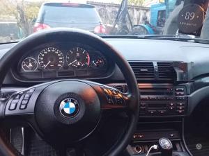 Black BMW 320 2003 in Panevezys, with an engine capacity of 2.00 L and mileage of 605 thousand km for 1000 €, photo  on AUTOMOTO.COM.LV
