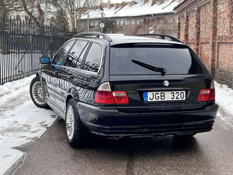 Melns BMW 320 2003 Viļņa, ar dzinēja tilpumu 2.00 L un nobraukumu 400 tūkst. km par 1700 €, foto 3 vietnē AUTOMOTO.COM.LV