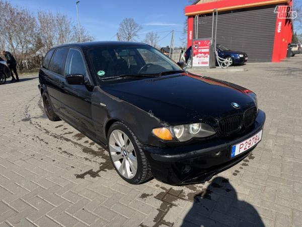 Melns BMW 320 2003 Ukmergė, ar dzinēja tilpumu 2.00 L un nobraukumu 445 tūkst. km par 650 €, foto 7 vietnē AUTOMOTO.COM.LV
