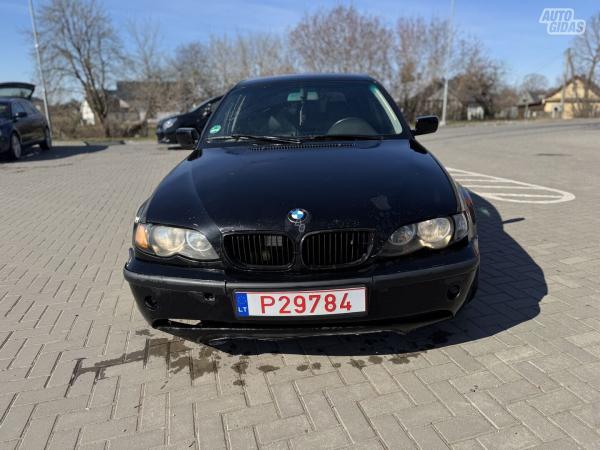 Melns BMW 320 2003 Ukmergė, ar dzinēja tilpumu 2.00 L un nobraukumu 445 tūkst. km par 650 €, foto 8 vietnē AUTOMOTO.COM.LV