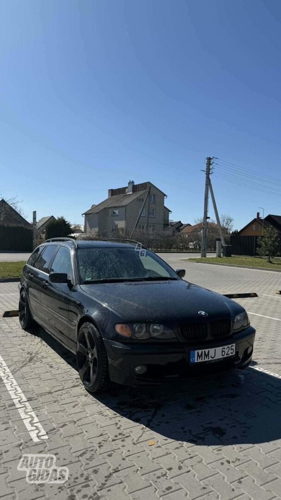Черный БМВ 320 2003 в Паланга, объемом двигателя 2.00 л и пробегом 319 тыс. км за 2500 €, фото 1 на AUTOMOTO.COM.LV