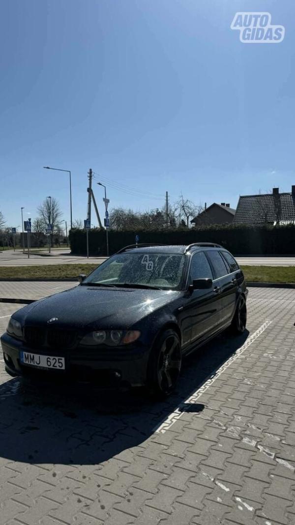 Black BMW 320 2003 in Palanga, with an engine capacity of 2.00 L and mileage of 319 thousand km for 2500 €, photo 2 on AUTOMOTO.COM.LV