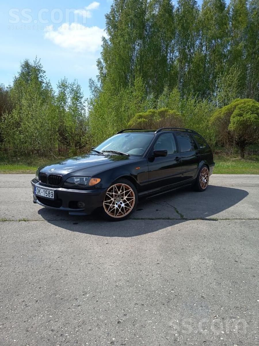 Melns BMW 320 2003 Aizkraukle, ar dzinēja tilpumu 2.00 L un nobraukumu 455 tūkst. km par 2150 €, foto 1 vietnē AUTOMOTO.COM.LV