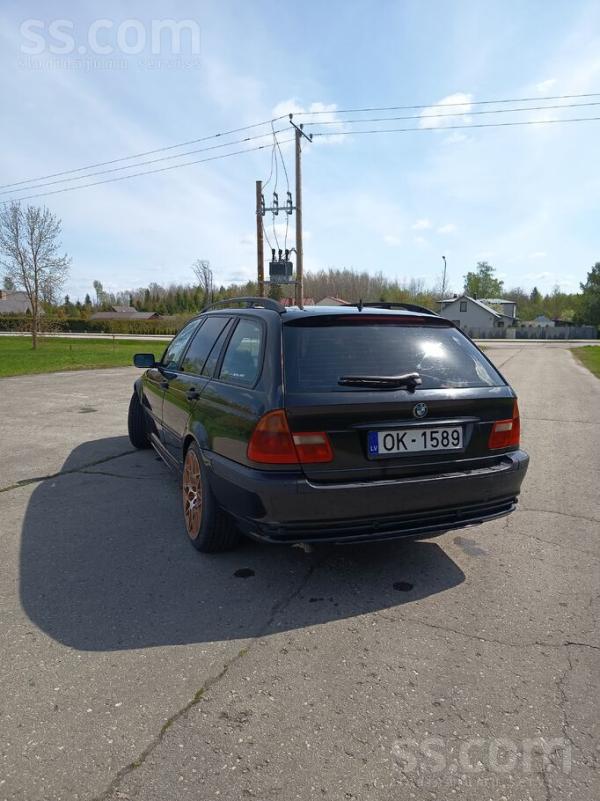 Melns BMW 320 2003 Aizkraukle, ar dzinēja tilpumu 2.00 L un nobraukumu 455 tūkst. km par 2150 €, foto 3 vietnē AUTOMOTO.COM.LV