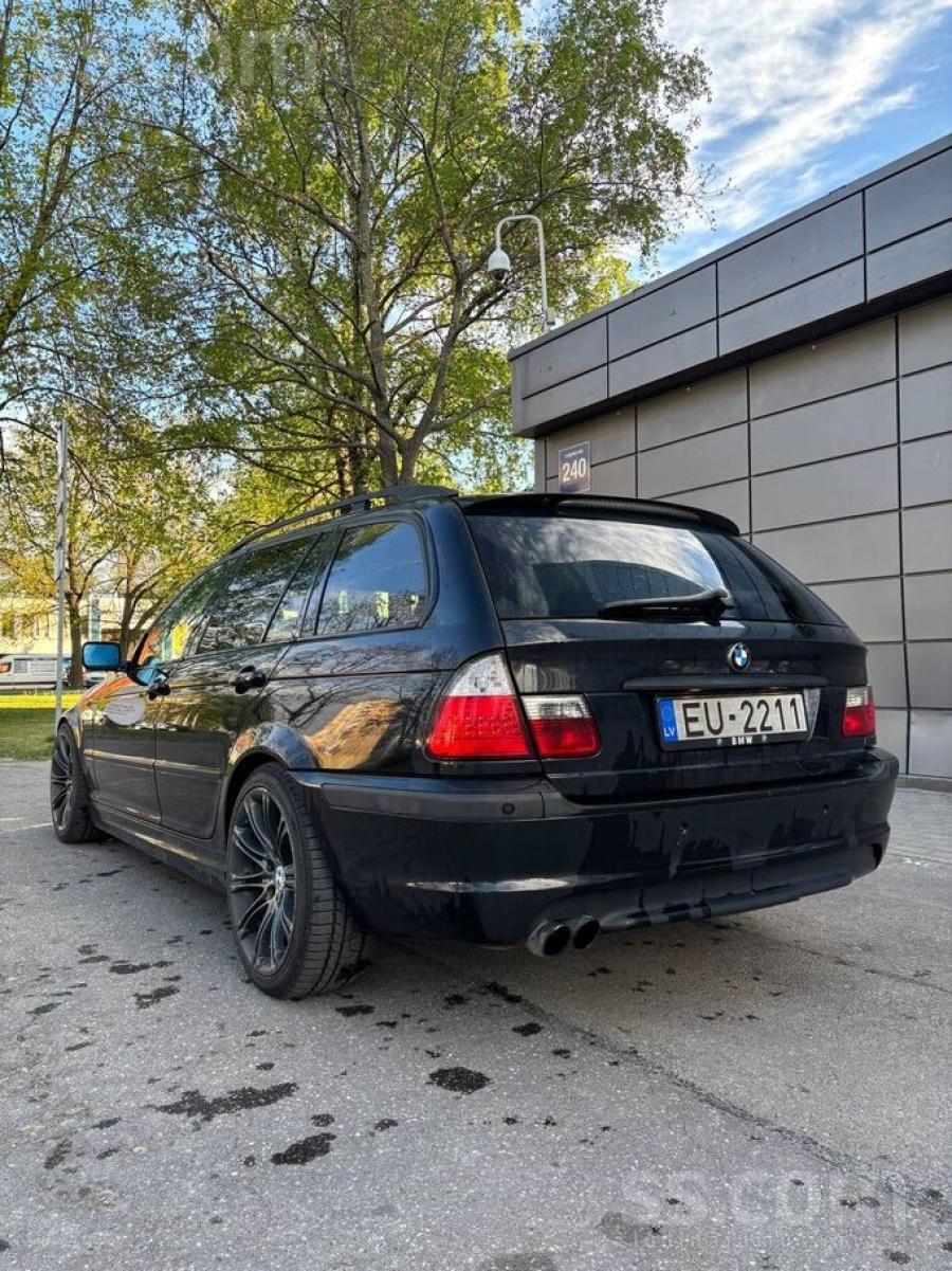 Melns BMW 320 2003 Rīga, ar dzinēja tilpumu 2.00 L un nobraukumu 310 tūkst. km par 2990 €, foto 4 vietnē AUTOMOTO.COM.LV