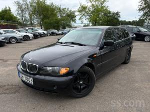 Melns BMW 320 2003 Rīga, ar dzinēja tilpumu 2.20 L un nobraukumu 0 tūkst. km par 1290 €, foto  vietnē AUTOMOTO.COM.LV