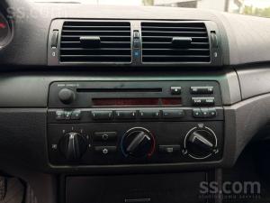 Black BMW 320 2003 in Riga, with an engine capacity of 2.20 L and mileage of 0 thousand km for 1290 €, photo 7 on AUTOMOTO.COM.LV