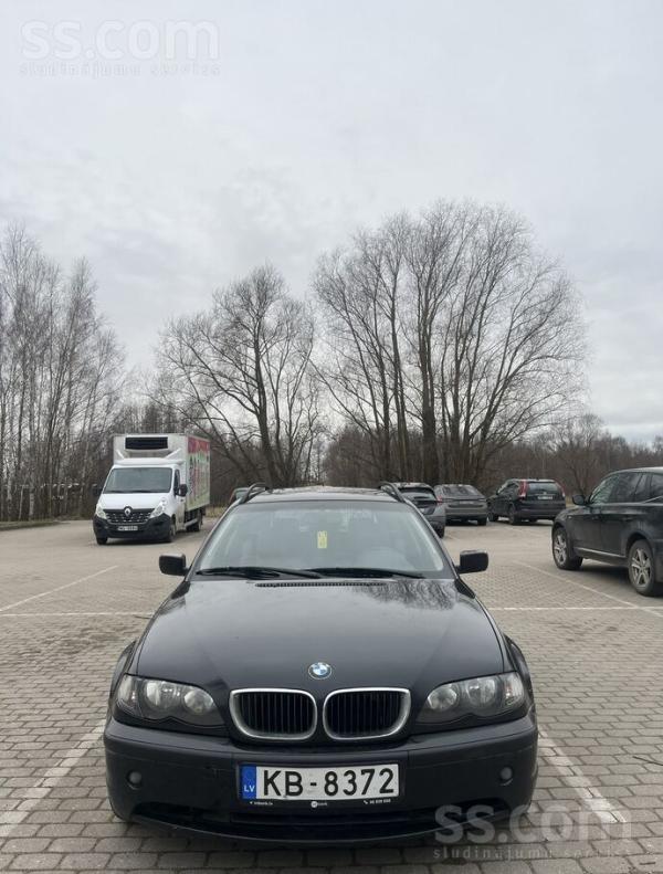 Melns BMW 320 2003 Rīga, ar dzinēja tilpumu 2.00 L un nobraukumu 376 tūkst. km par 1800 €, foto 1 vietnē AUTOMOTO.COM.LV