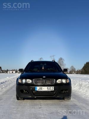 Melns BMW 320 2003 Liepāja, ar dzinēja tilpumu 2.00 L un nobraukumu 445 tūkst. km par 2000 €, foto 3 vietnē AUTOMOTO.COM.LV
