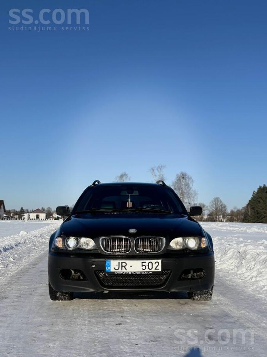 Melns BMW 320 2003 Liepāja, ar dzinēja tilpumu 2.00 L un nobraukumu 445 tūkst. km par 2000 €, foto 3 vietnē AUTOMOTO.COM.LV