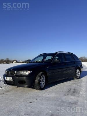 Melns BMW 320 2003 Liepāja, ar dzinēja tilpumu 2.00 L un nobraukumu 445 tūkst. km par 2000 €, foto 4 vietnē AUTOMOTO.COM.LV