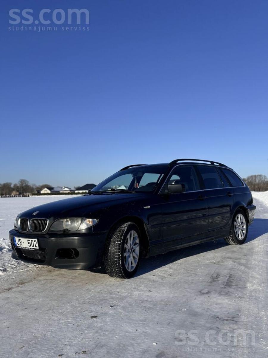 Melns BMW 320 2003 Liepāja, ar dzinēja tilpumu 2.00 L un nobraukumu 445 tūkst. km par 2000 €, foto 4 vietnē AUTOMOTO.COM.LV