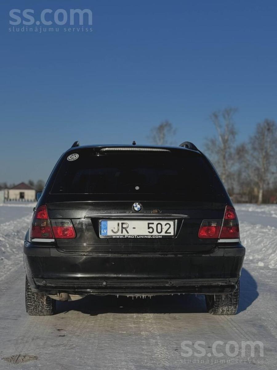 Melns BMW 320 2003 Liepāja, ar dzinēja tilpumu 2.00 L un nobraukumu 445 tūkst. km par 2000 €, foto 5 vietnē AUTOMOTO.COM.LV