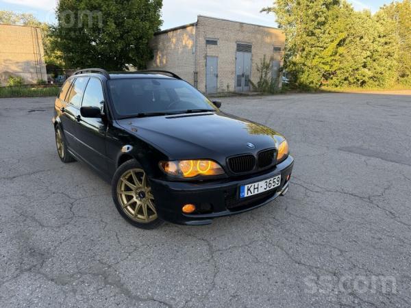 Melns BMW 320 2003 Dobele, ar dzinēja tilpumu 2.00 L un nobraukumu 418 tūkst. km par 2800 €, foto 1 vietnē AUTOMOTO.COM.LV
