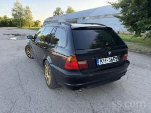 Black BMW 320 2003 in Dobele, with an engine capacity of 2.00 L and mileage of 418 thousand km for 2800 €, photo 4 on AUTOMOTO.COM.LV