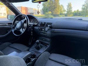 Black BMW 320 2003 in Dobele, with an engine capacity of 2.00 L and mileage of 418 thousand km for 2800 €, photo 5 on AUTOMOTO.COM.LV