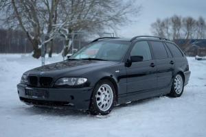 Melns BMW 320 2003 Liepāja, ar dzinēja tilpumu 2.00 L un nobraukumu 286 tūkst. km par 2650 €, foto  vietnē AUTOMOTO.COM.LV